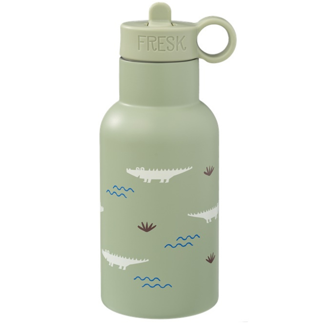 Botella térmica de acero FRESK 350 ml. · cocodrilo ¡nuevo tapón!
