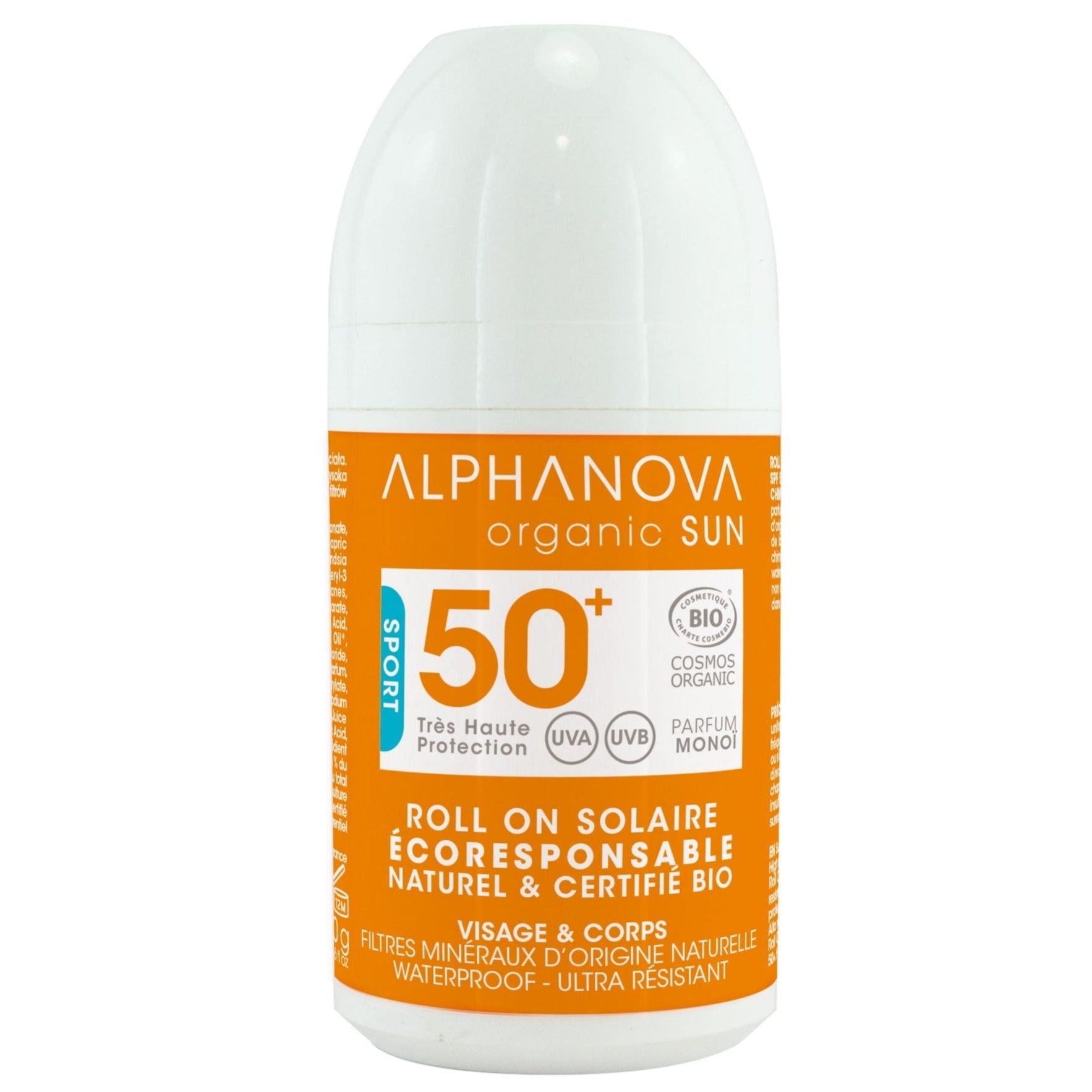 Protector Solar Roll-On Bio SPF 50+ Alphanova 50ml