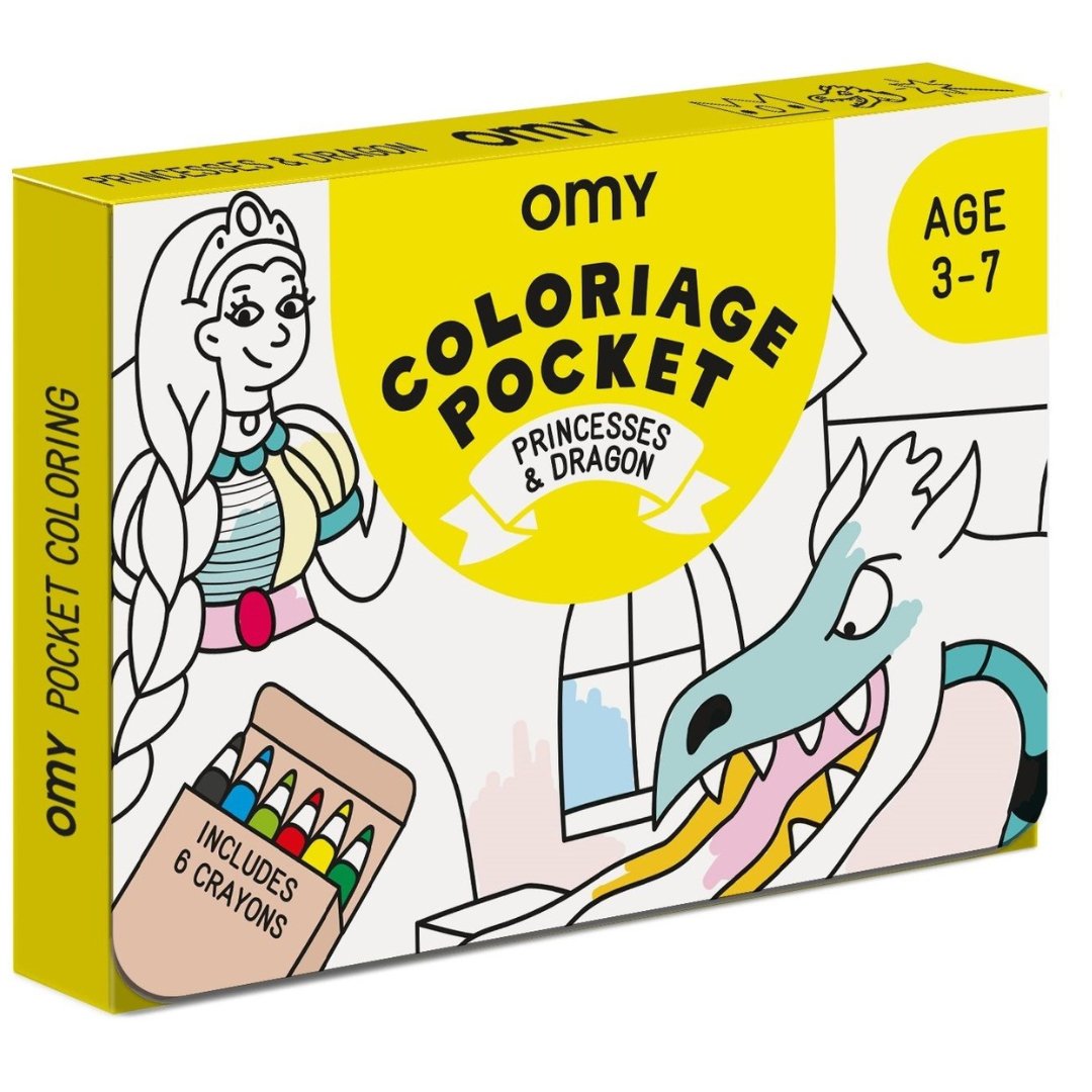 Pocket color OMY · Princess & Dragon – La Chata Merengüela
